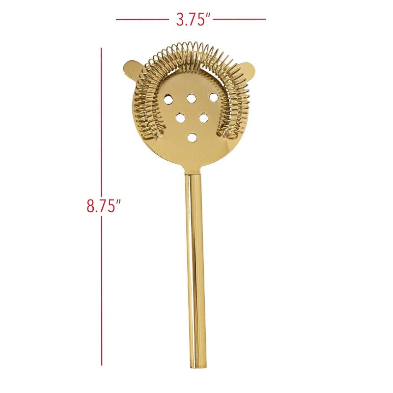 Louisa Brass Bar Tool Set